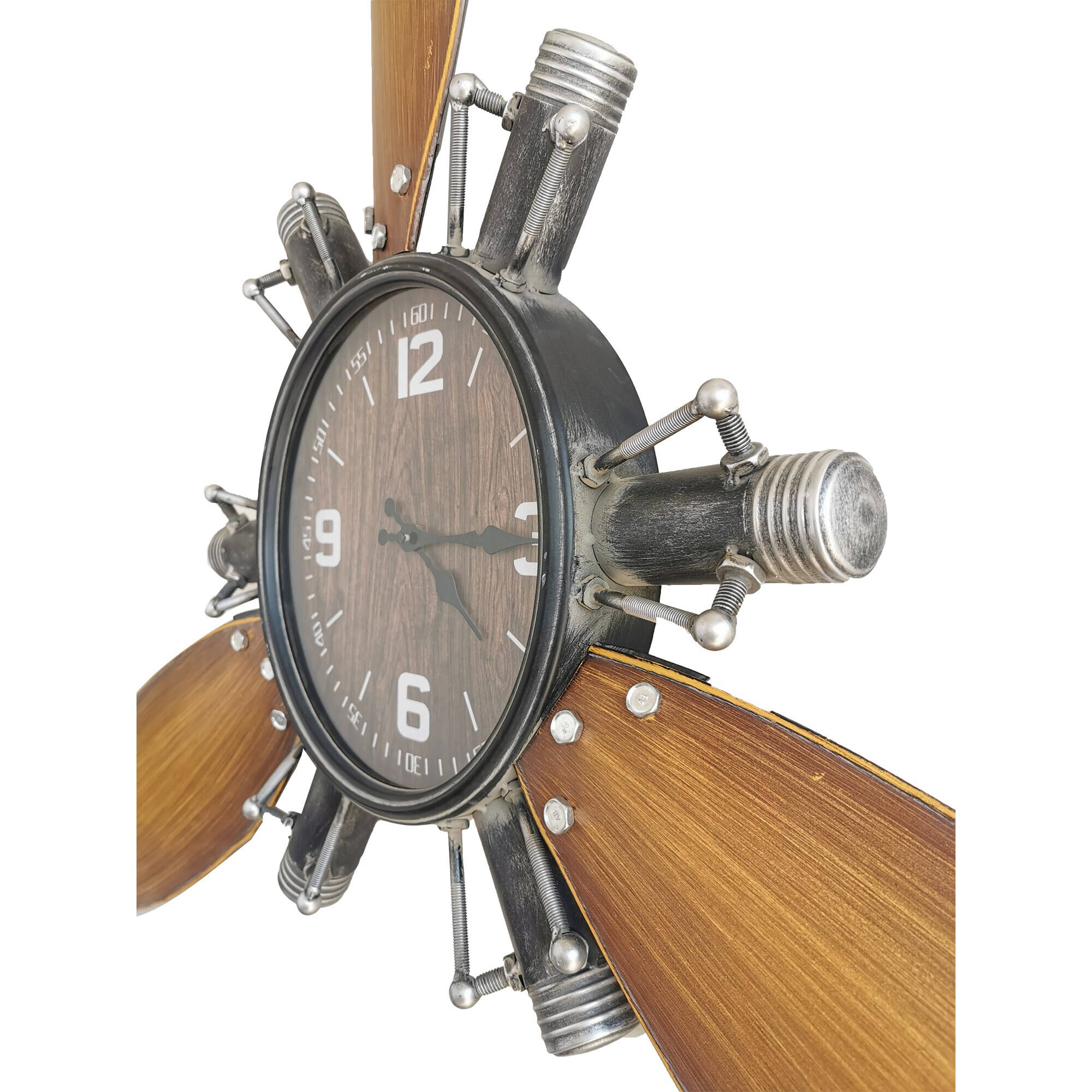 Airplane Propeller Wall Clock - Etsy