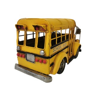School Bus Metal Model - Etsy