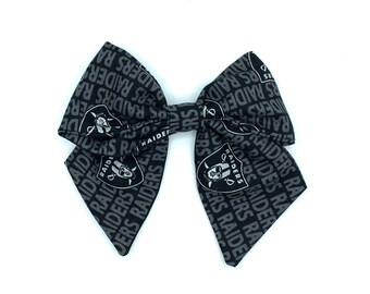 Raiders Hair Bow | Etsy