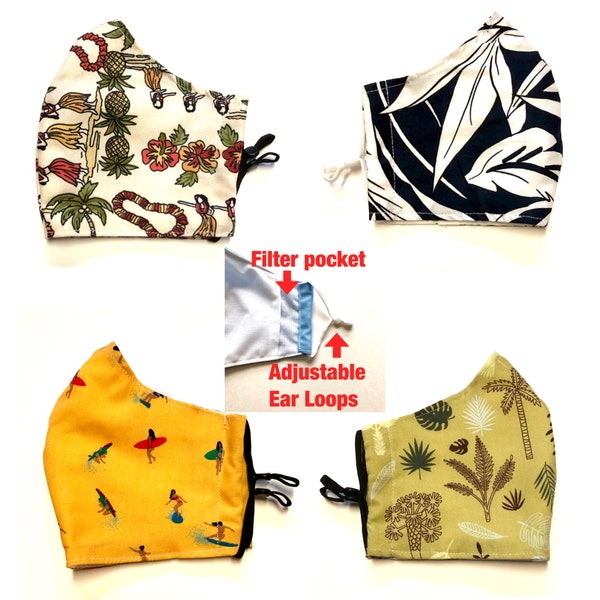 Aloha Face Mask - Etsy
