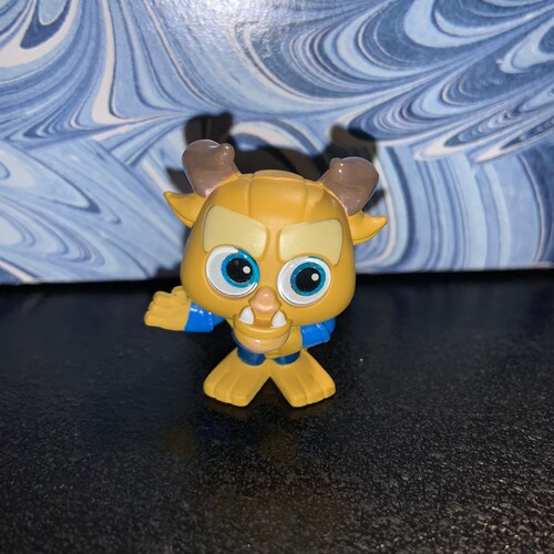Disney Doorables Beauty & the Beast Keychains Disney - Etsy