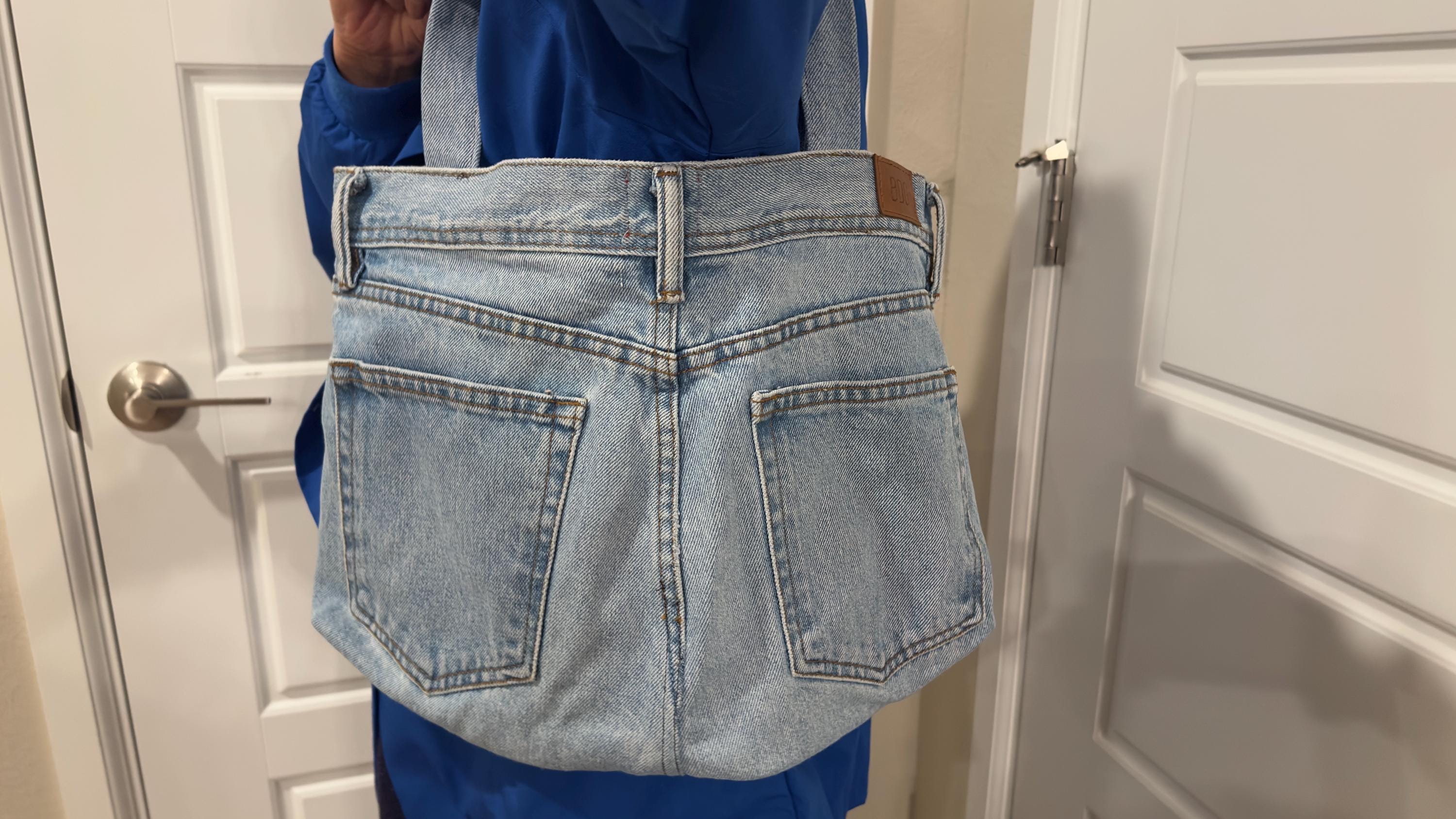 Upcycled BDG Denim Bag - Etsy