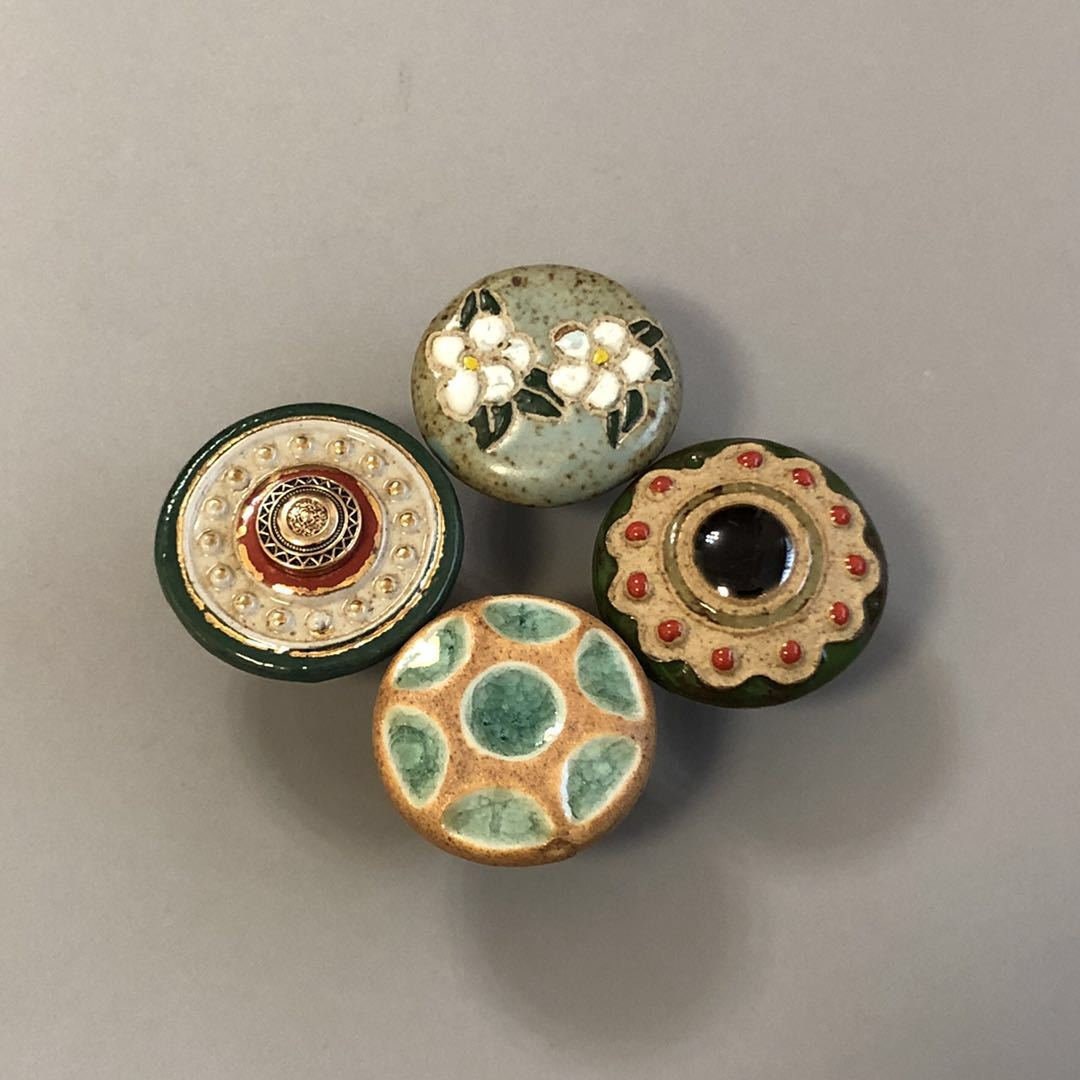 Unique Flower Ceramics Handle Glass Cabinet Knob Drawer Pull - Etsy