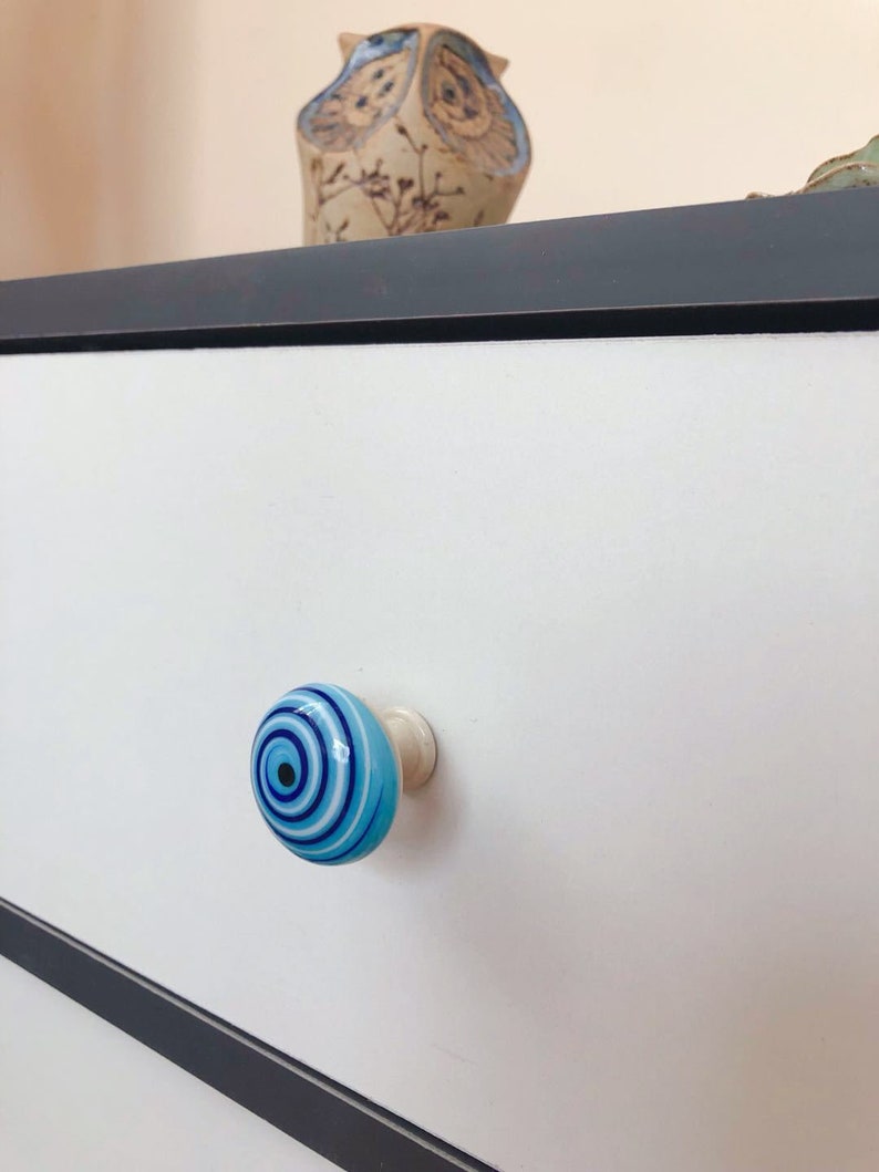 Multi-colors Fancy Glass Cabinet Drawer Wardrobe Knobs - Etsy