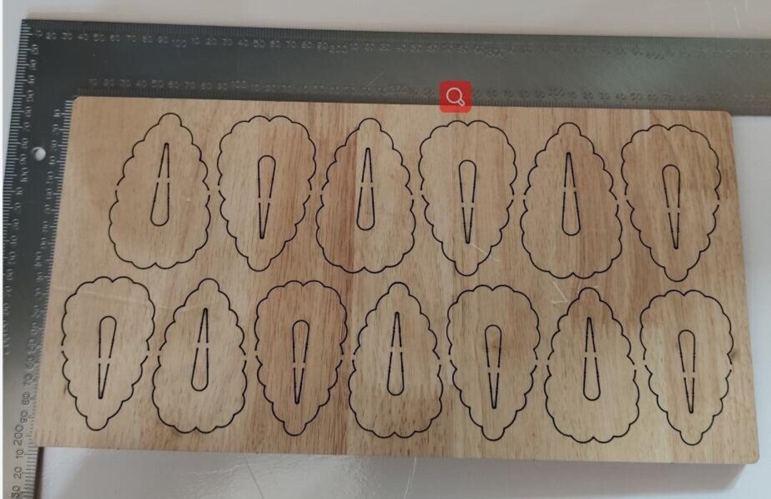 Hair Snap Cutting Die Hair Snap Blanks - Etsy