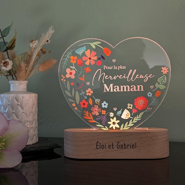 Coeur fête des mères - Etsy France