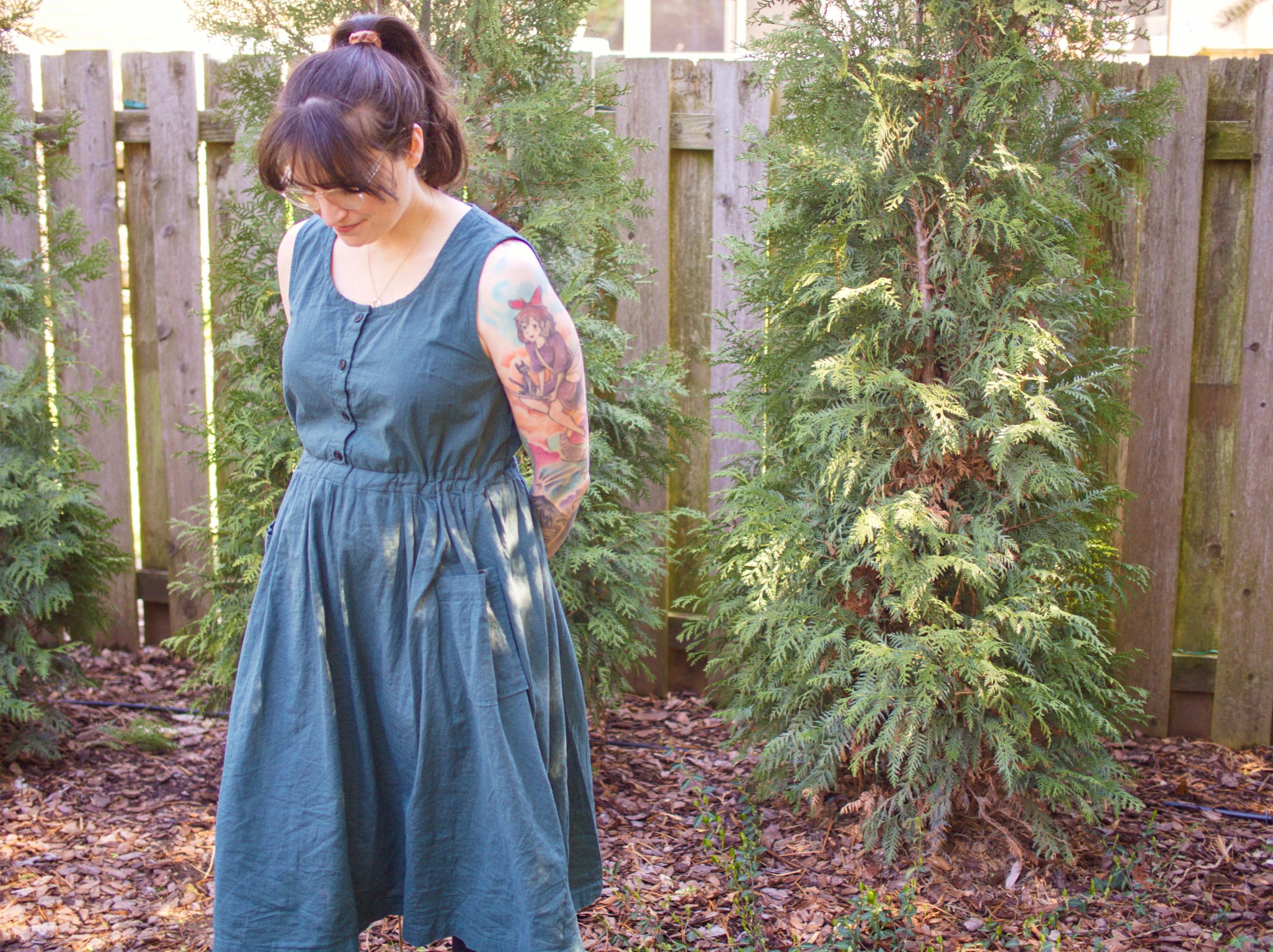 Pinafore Dress Pattern | Digital Download | All Sizes XS-XL | Video ...