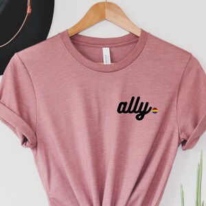 LGBT Ally Shirt, LGBTQ Ally Tee, Queer Shirt, LGBTQ Shirt, Be Kind ...