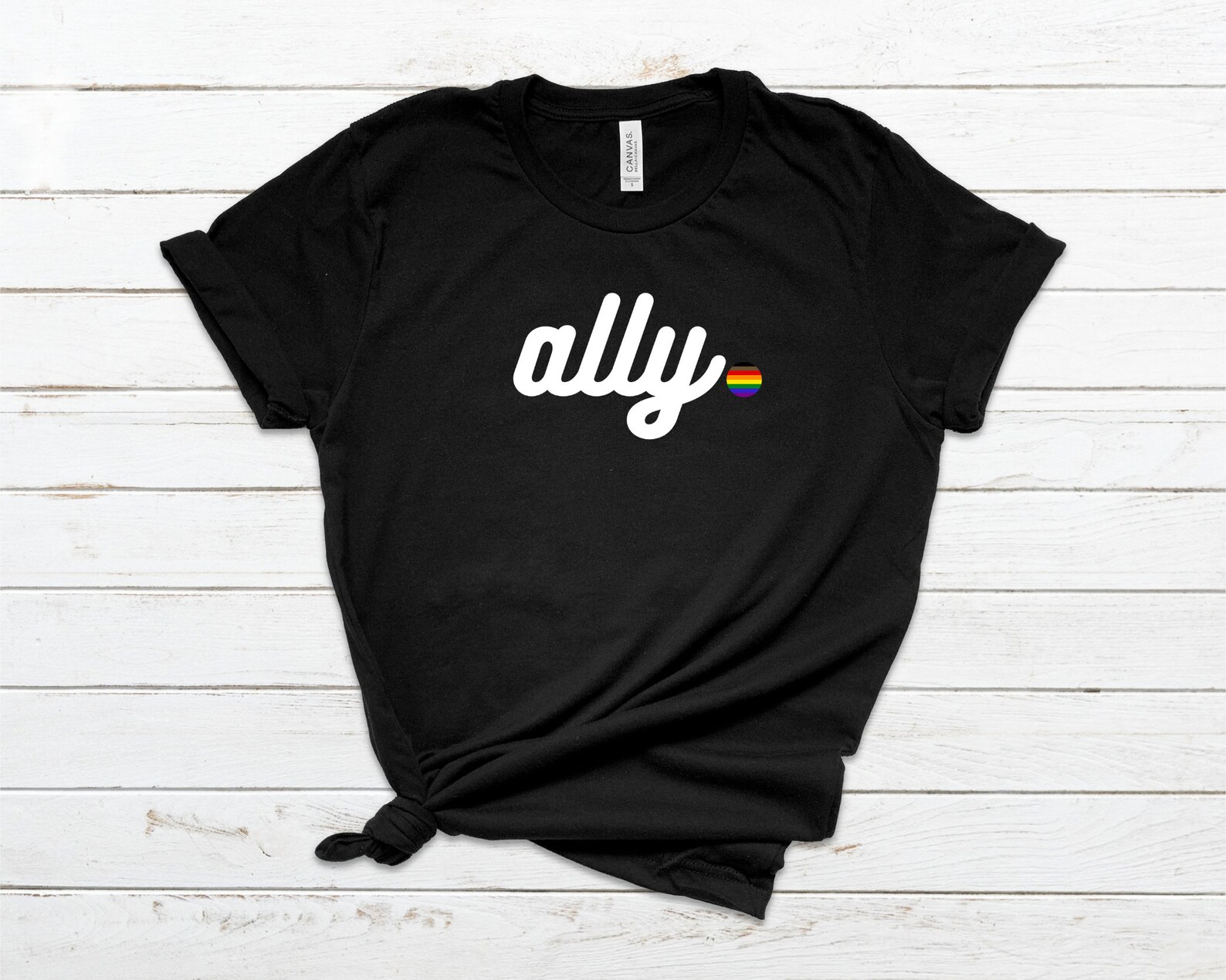LGBT Ally T-shirt LGBTQ Ally Tee Queer Shirt LGBT Shirt Be - Etsy