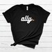 LGBT Ally T-shirt LGBTQ Ally Tee Queer Shirt LGBT Shirt Be - Etsy