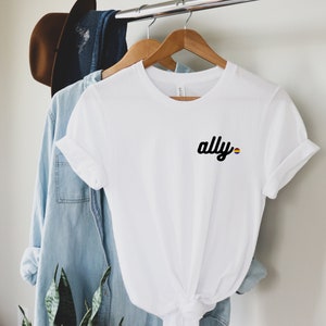 LGBT Ally Shirt, LGBTQ Ally Tee, Queer Shirt, LGBTQ Shirt, Be Kind ...