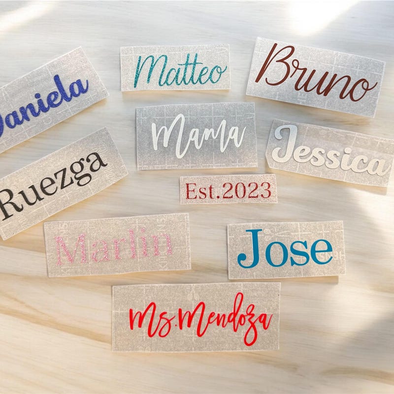 Custom Fabric Stickers - Etsy