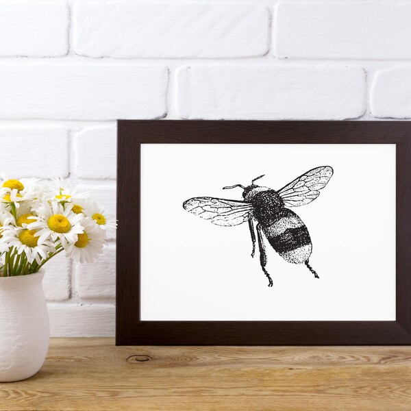 Monochrome Print - Etsy UK