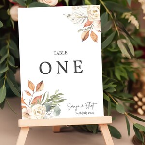 Autumn Order of the Day Sign | Wedding Welcome Board Rustic | on the ...