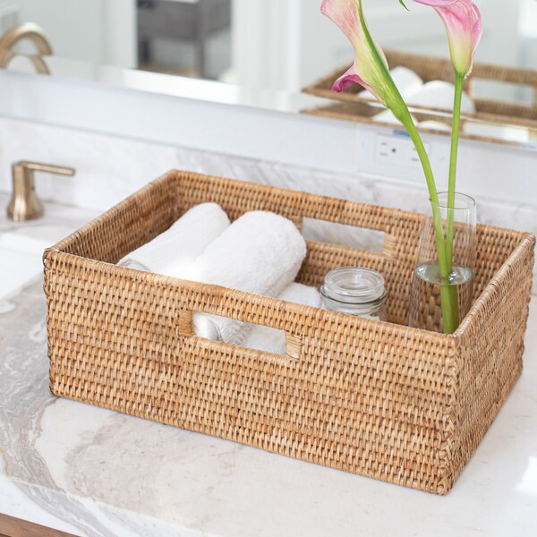 Rectangular Basket - Etsy