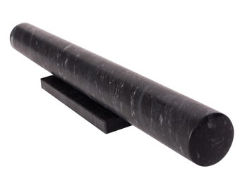 PROFESSIONAL Quality Solid White Marble Rolling Pin Pastry Pin With ...