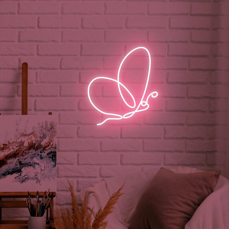 Butterfly Neon Sign - Etsy
