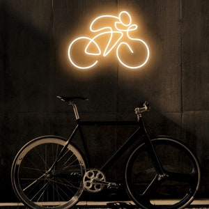 Bicycle Neon Sign, Bike Wall Art, Gift for Boy, Muti-color Neon Sign - Etsy