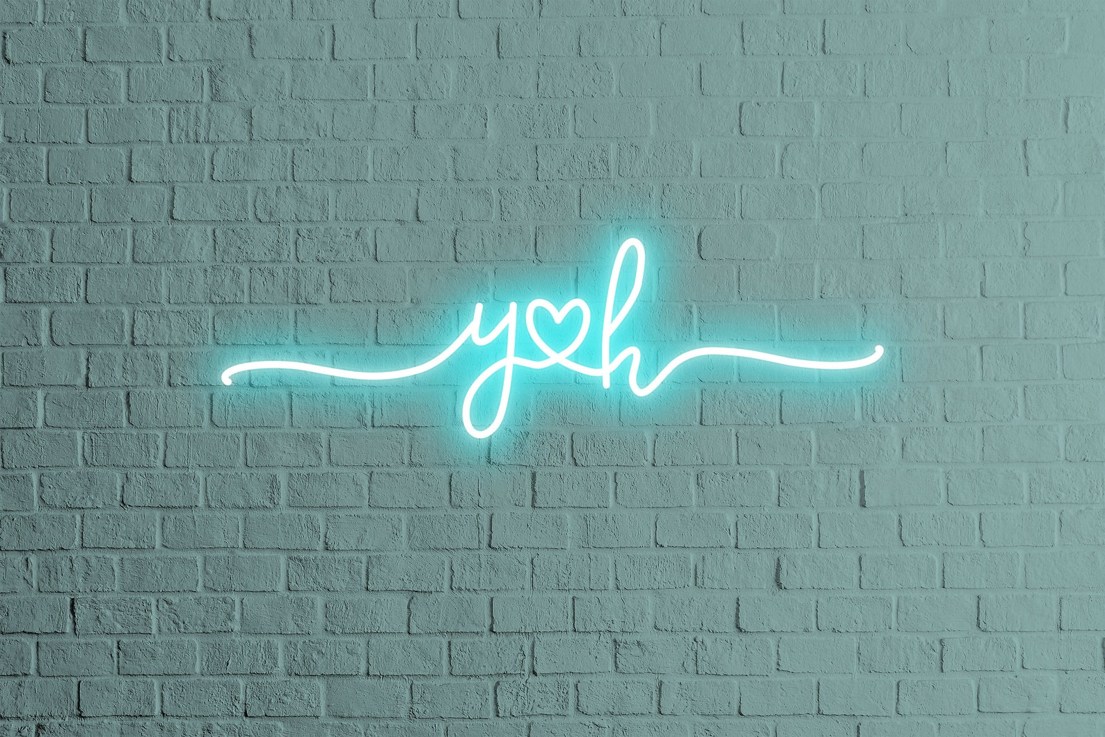 Custom Wedding Initials Neon Sign Personalized Wedding - Etsy