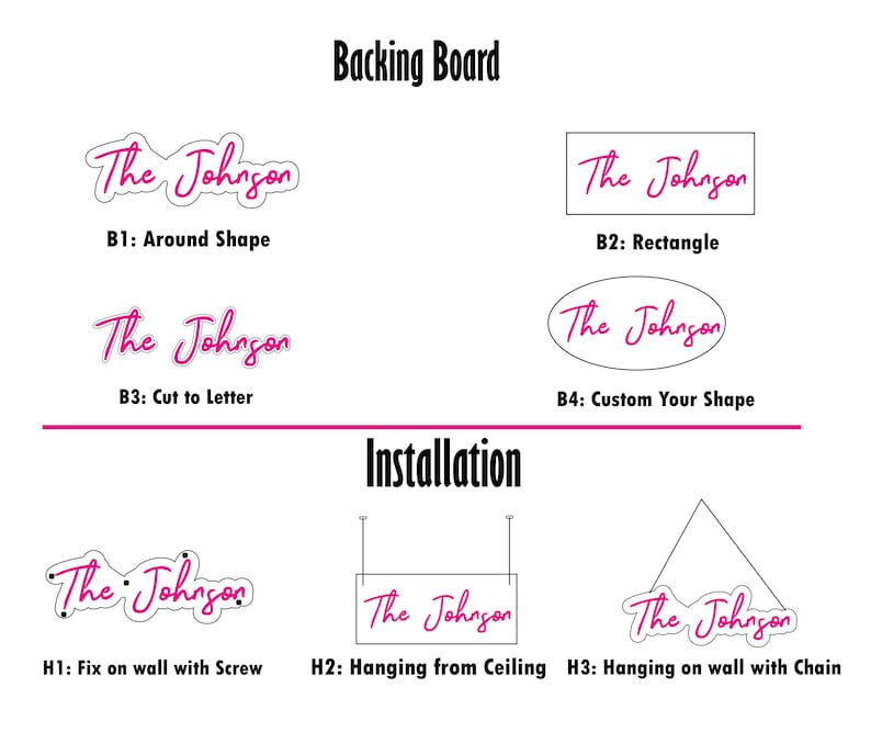 Custom Wedding Initials Neon Sign Minimalist Wedding Initials - Etsy