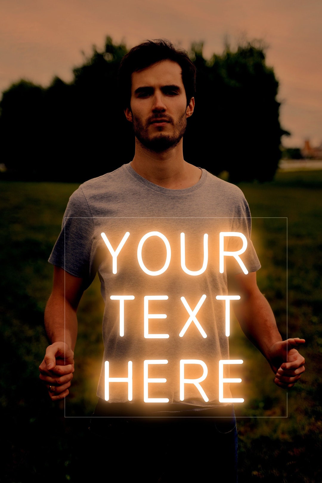 Custom Protest Neon Sign, Demonstration Sign, Signage Sign, Operated by ...