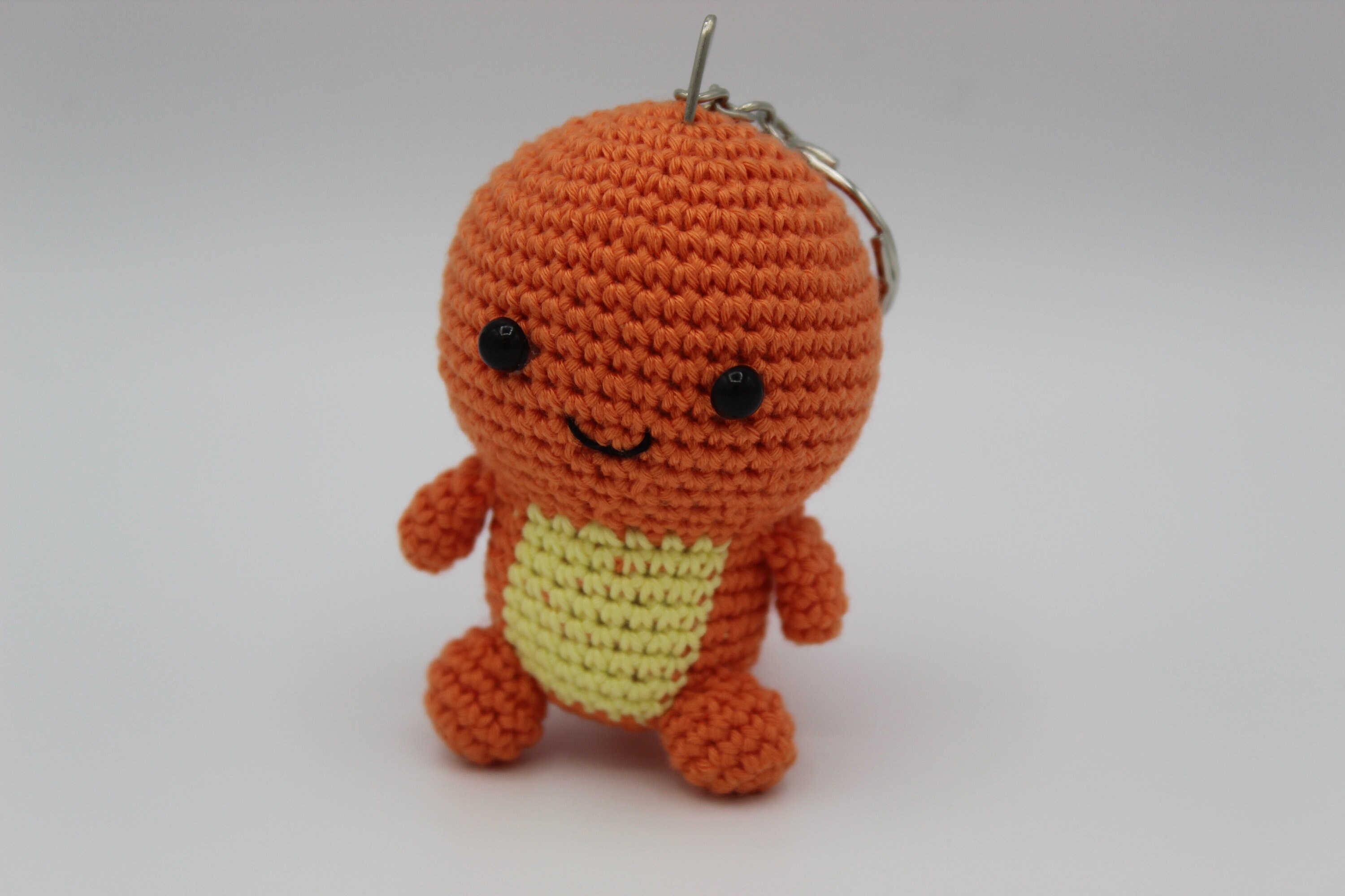 Handmade Pokemon Charmander Keychain Pokémon amigurumi - Etsy