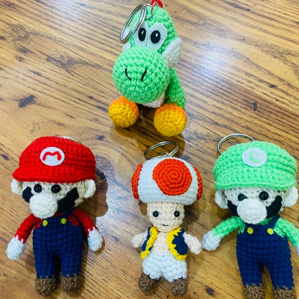 Yoshi Plush Keychain - Etsy