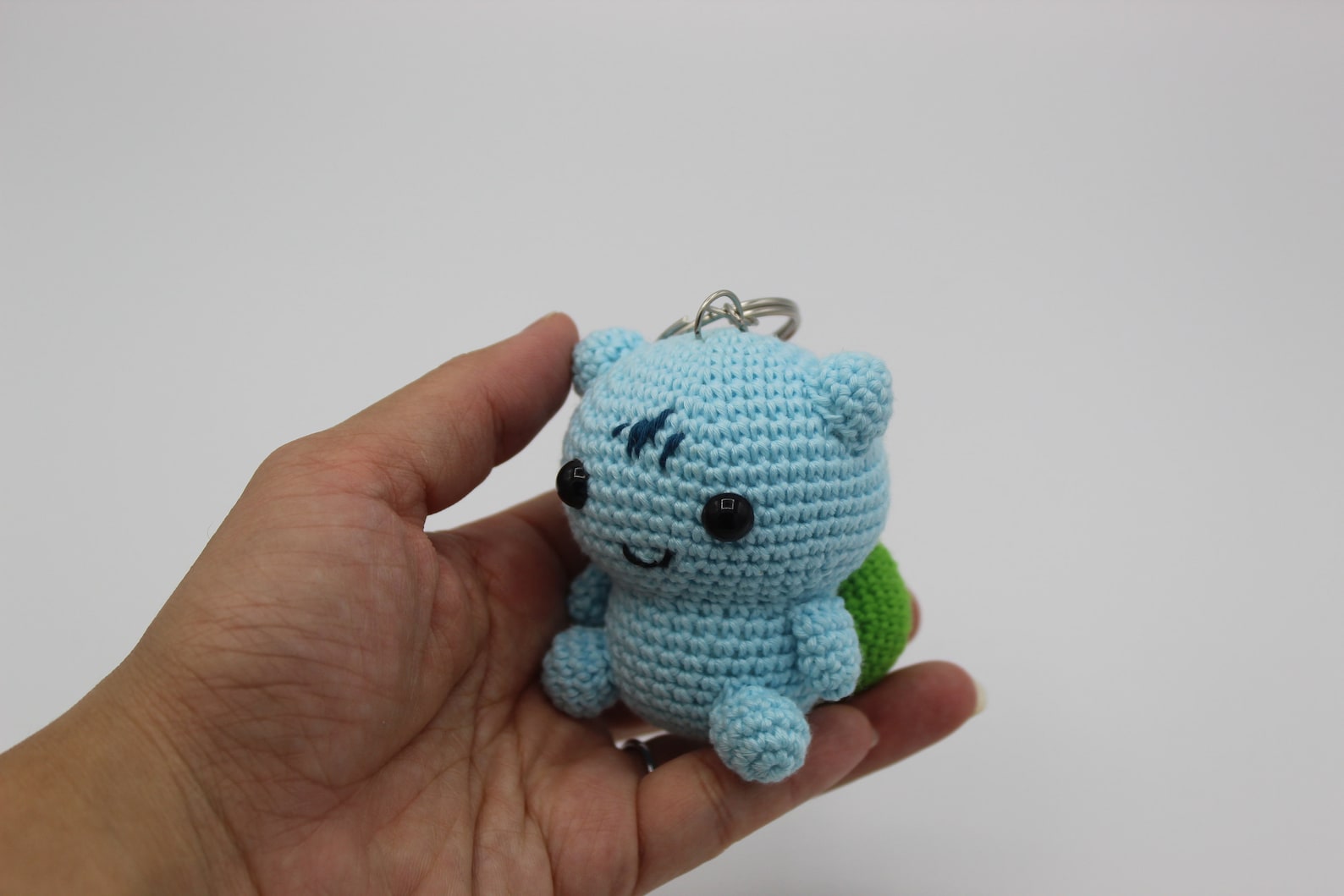 Handmade Pokemon Bulbasaur Keychain Pokémon amigurumi - Etsy