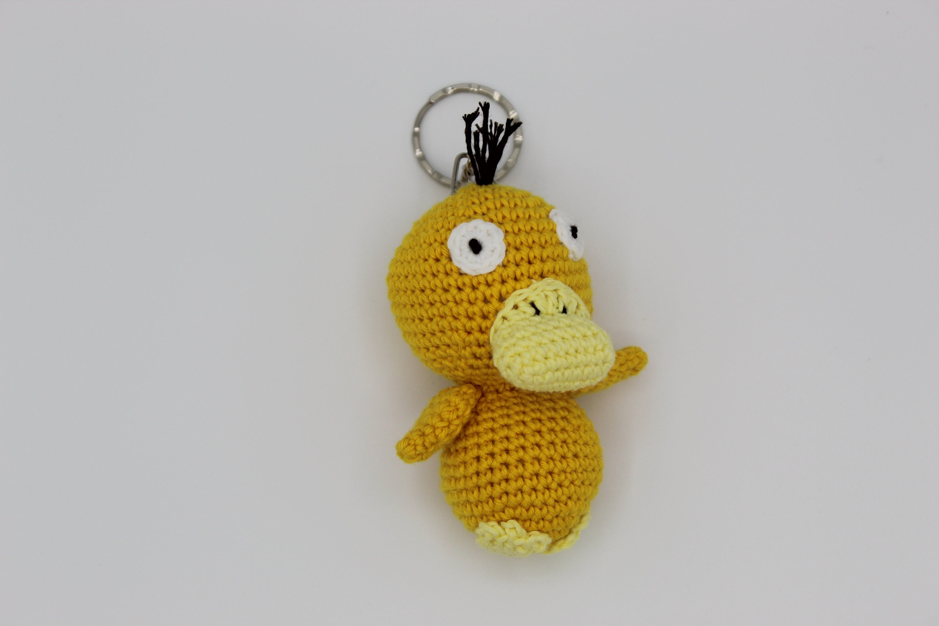 Handmade Pokemon Psyduck Keychain Pokémon amigurumi | Etsy