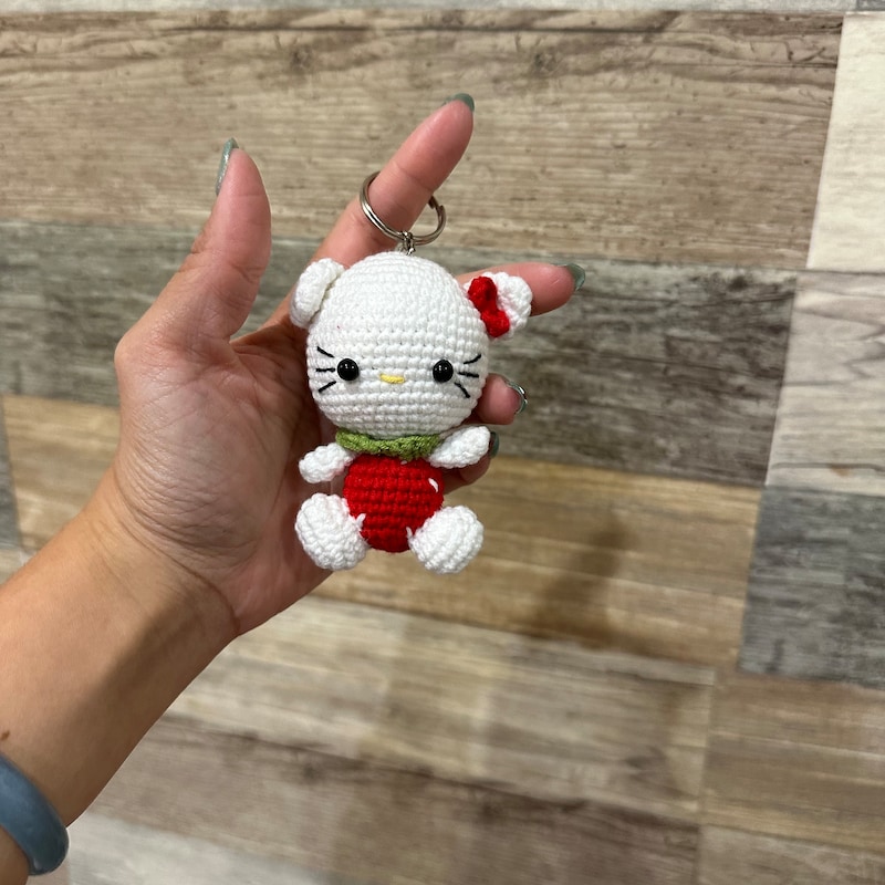 Hello Kittys Key Chain - Etsy