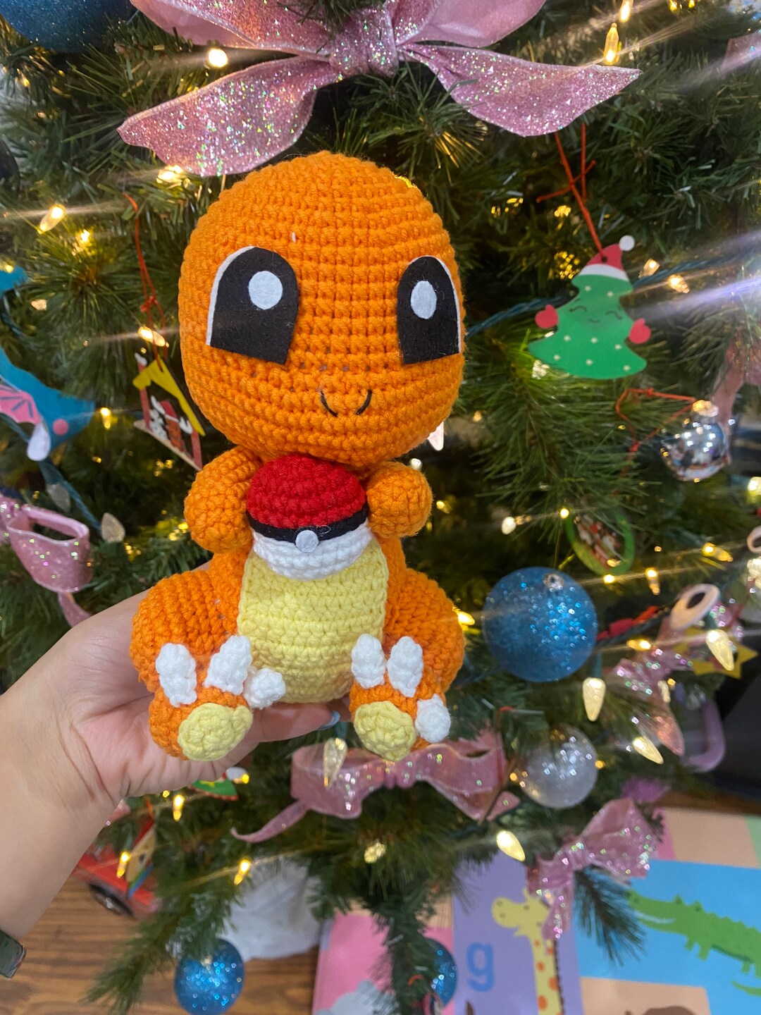 Charmander Handmade Pokemon Crochet, Pokémon ,amigurumi, Crochet ...
