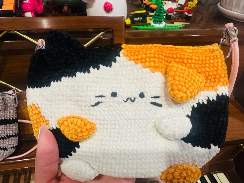 Sac à main pour chat au crochet fait main : sac à bandoulière - Etsy Canada