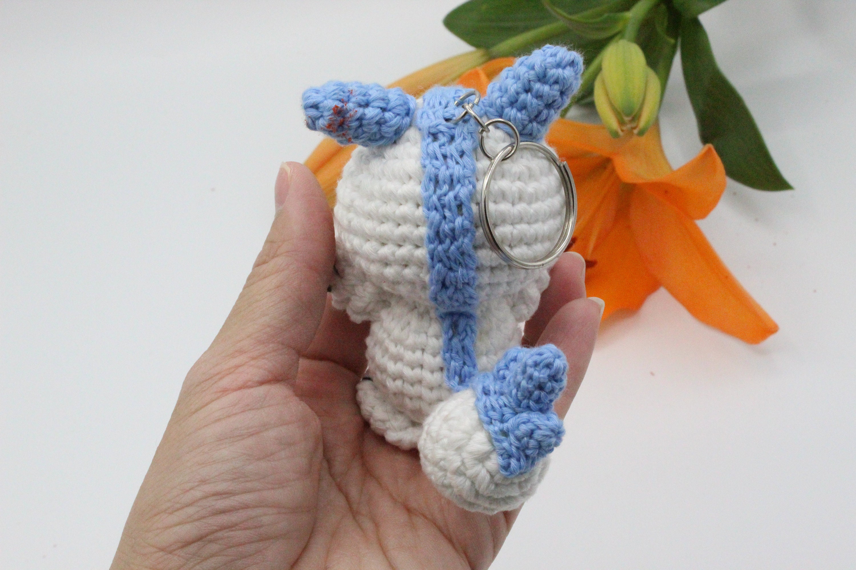 Handmade Pokemon Pachirisu Keychain Pokémon amigurumi | Etsy