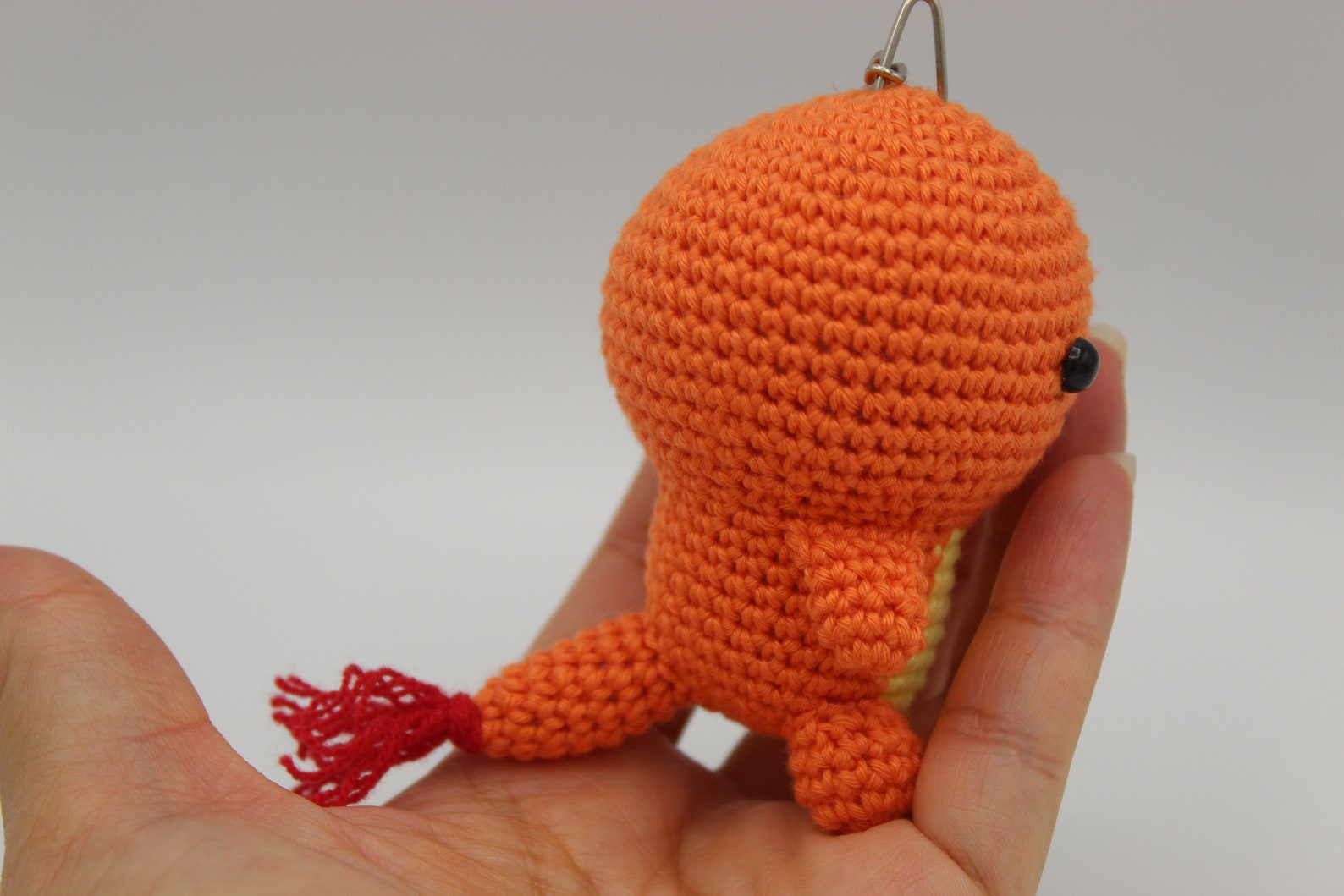 Handmade Pokemon Charmander Keychain Pokémon amigurumi - Etsy