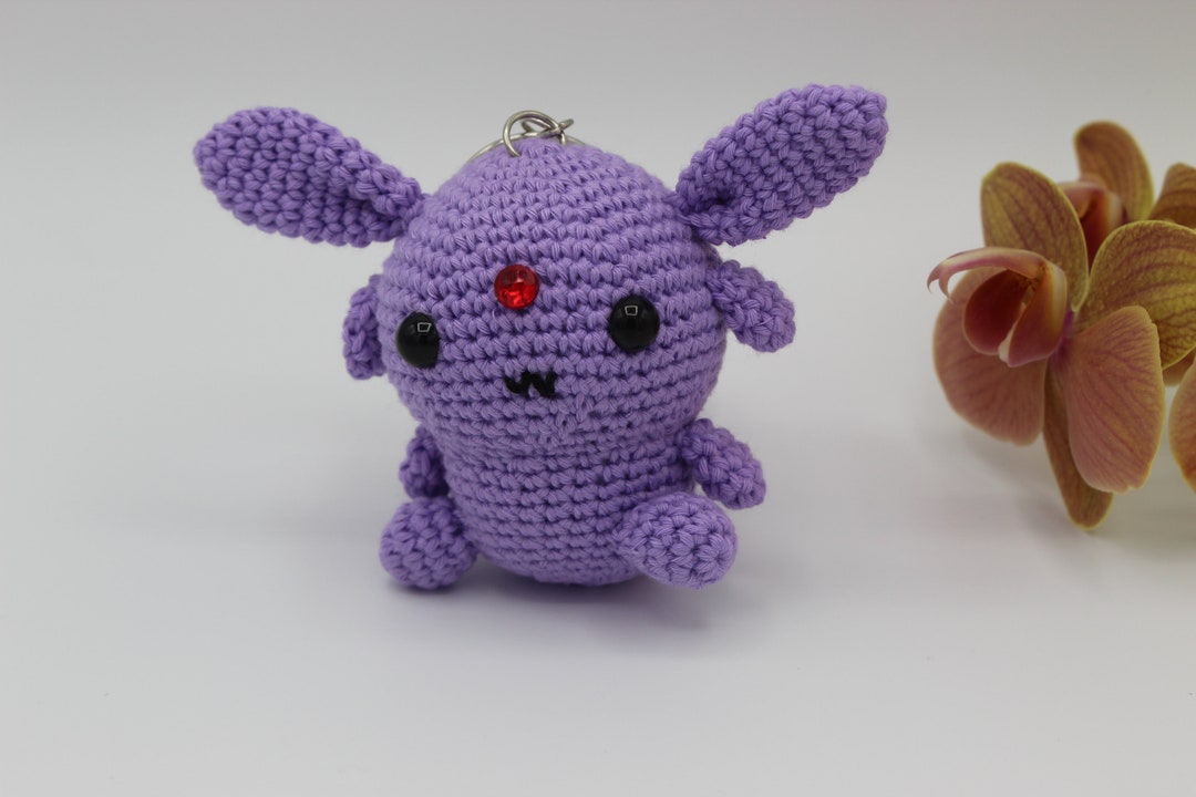 Handmade Pokemon, Espeon, Keychain, Pokémon ,amigurumi, Crochet ...