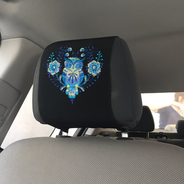 Car Headrest Cover - Etsy