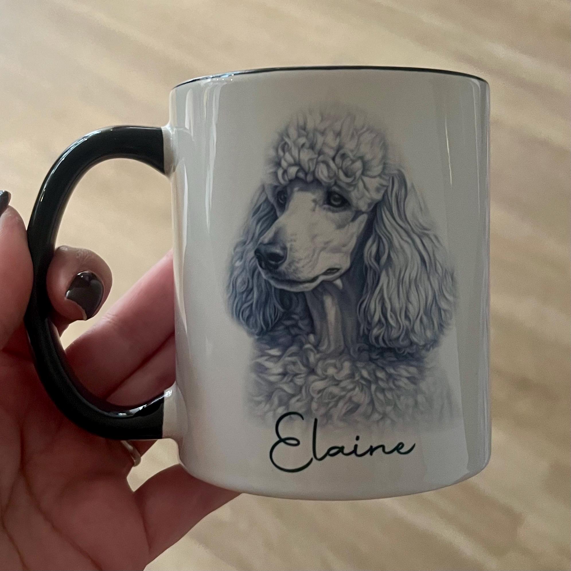 Personalised Poodle Mug | Poodle Gifts | Gift for Her | Poodle Birthday ...