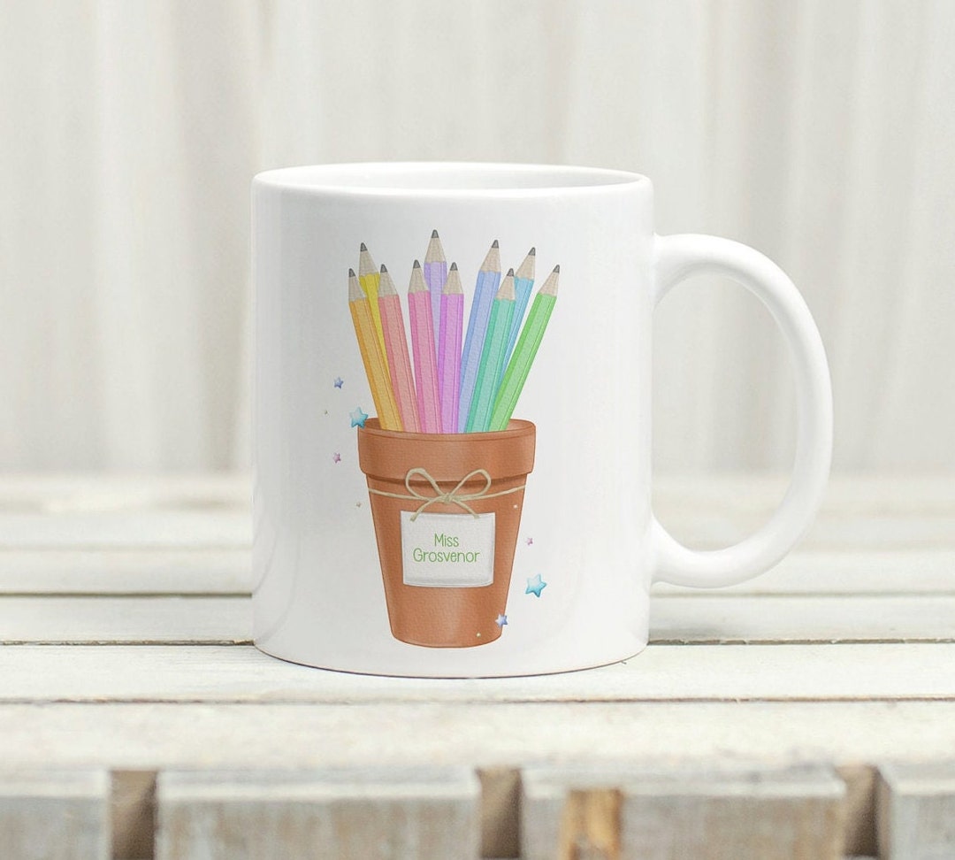 Teacher Gift Rainbow Teacher Mug Teacher Thank You Headteacher Gift ...