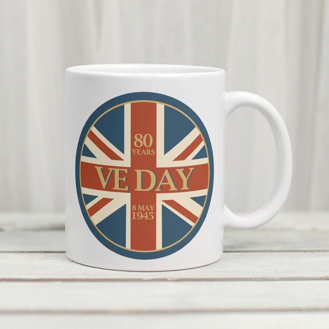 VE Day Mug | VE Day Gift | VE Day Memoribillia | Ve Day Merchandise ...
