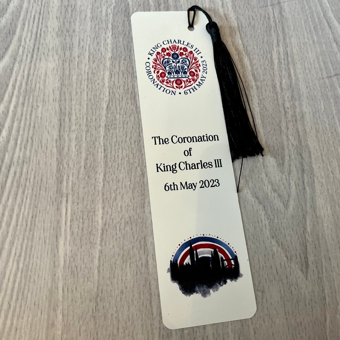King Charles III Coronation Bookmark Coronation 2023 - Etsy UK