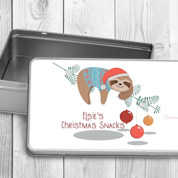 Sloth Christmas - Etsy