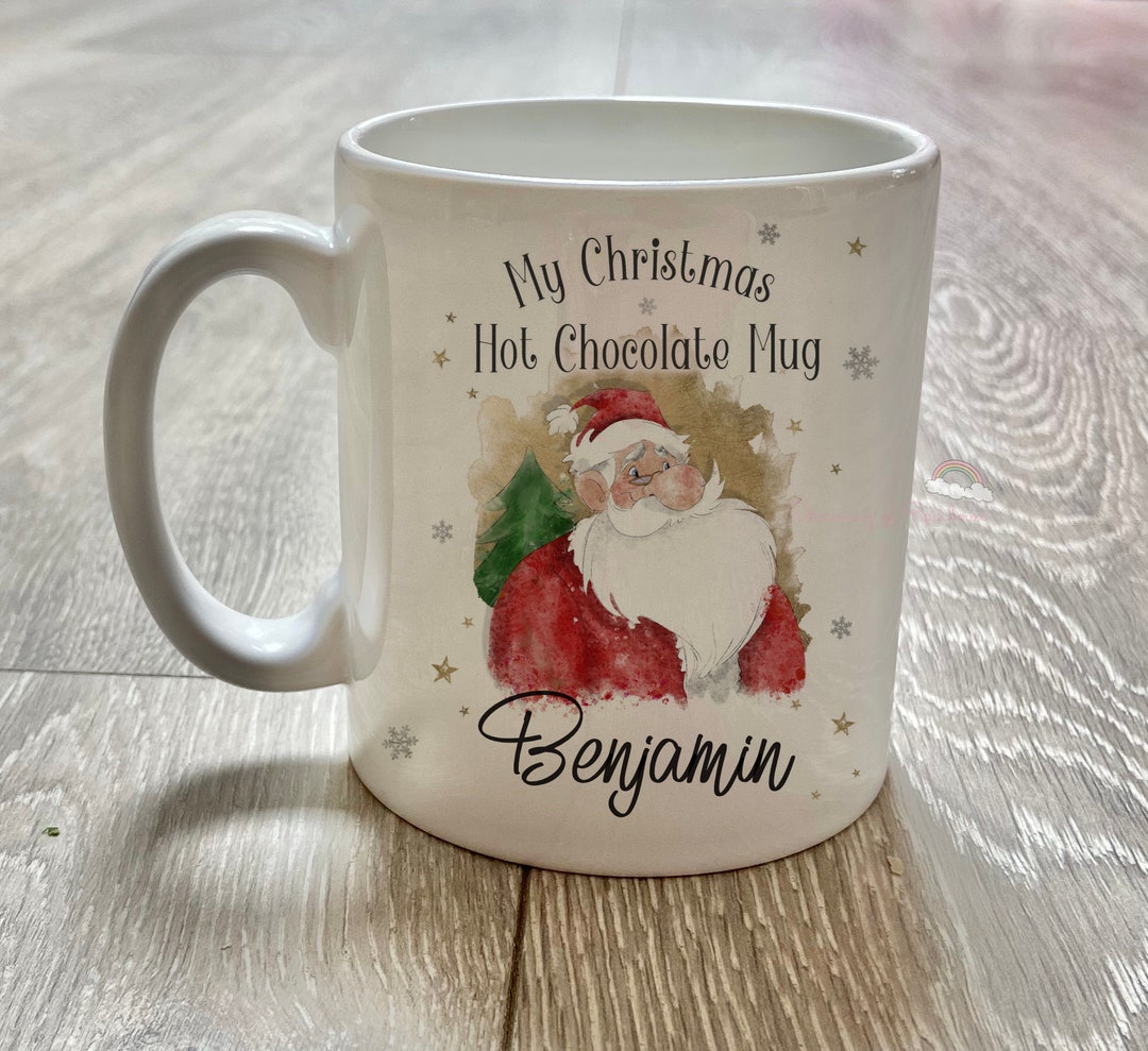 Personalised Father Christmas Mug | Personalised Christmas Eve Mug ...