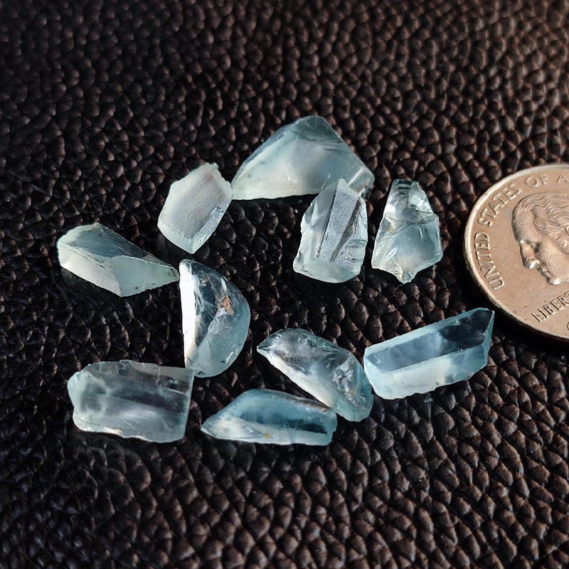 Rough Blue Topaz - Etsy