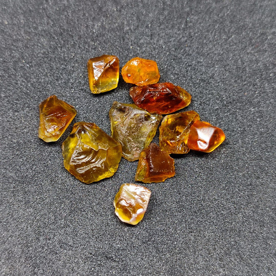GOLDEN CITRINE ROUGH Lot| Fresh Citrine Raw| Healing Crystals| Loose ...