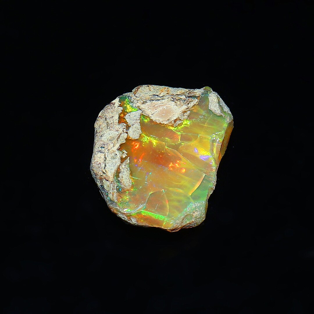 Eye Clean Yellowish Opal Rough, Transparent Ethiopian Opal Rough, Welo ...