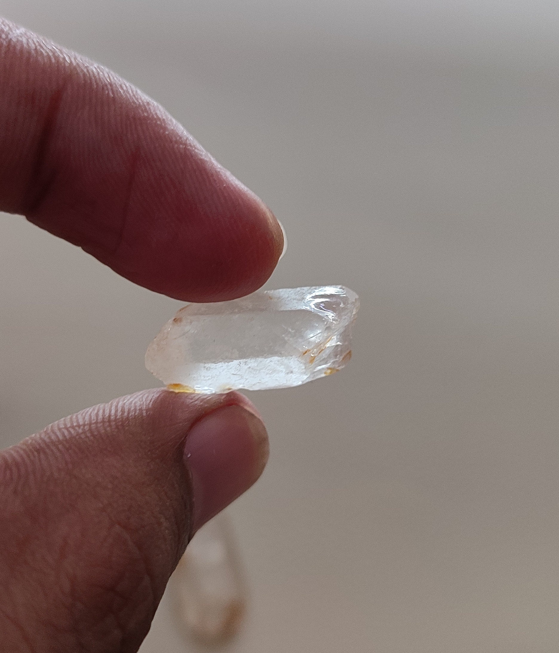 4Pcs Mix Size Transparent Natural White Crystal Raw Natural | Etsy