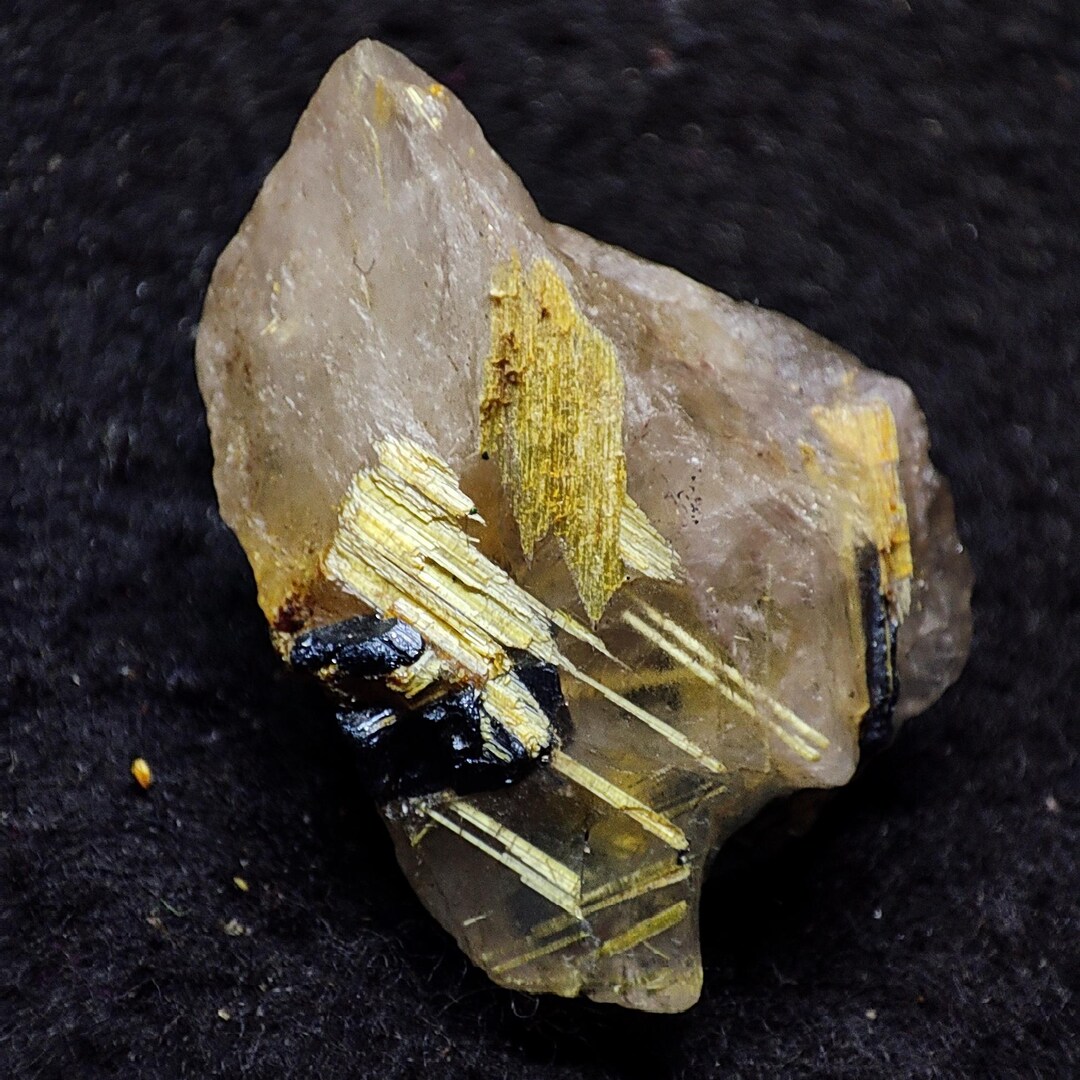 55.26cts Big Size AAA Quality Natural Golden Rutilated Quartz Rough ...