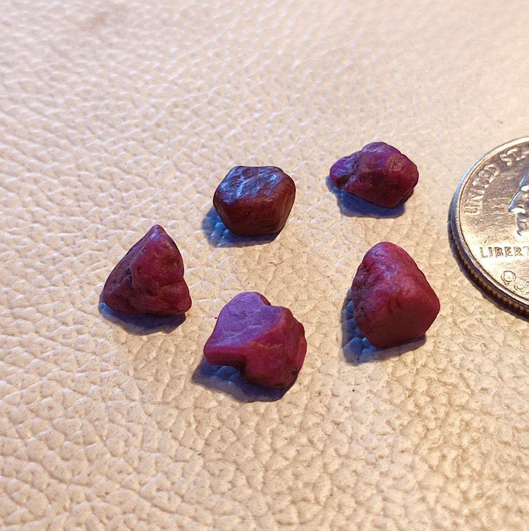Natural&genuine African Ruby Rough Lot| Ruby Crystal Raw| Loose African Ruby| Cheap Red Ruby ...