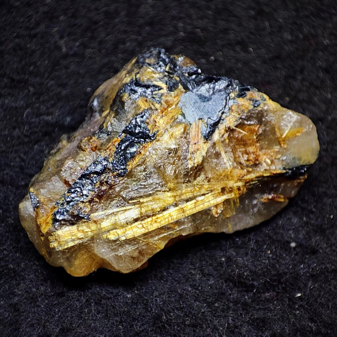 48.25cts Golden Rutile Quartz Rough High Quality Natural Golden Rutil ...