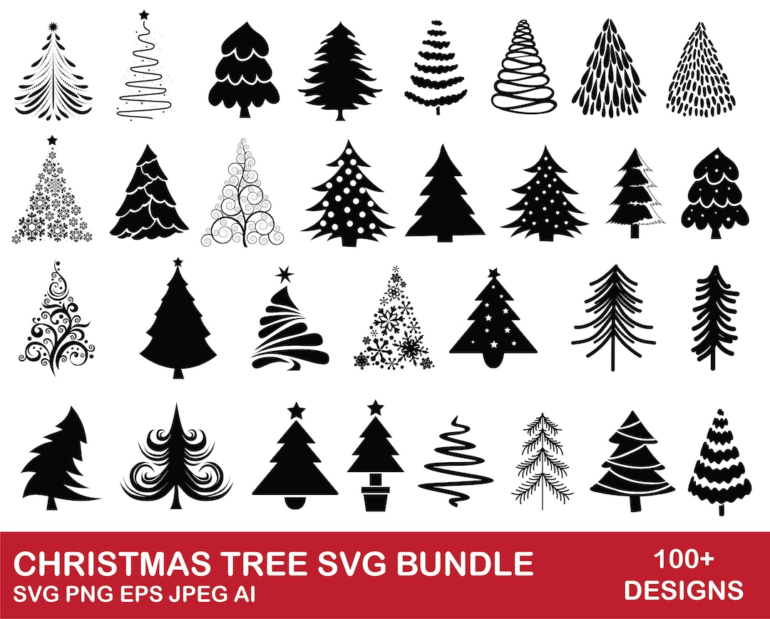 100 Tannenbaum SVG Bundle Tannenbaum svg Tannenbaum Svg - Etsy.de